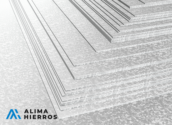 Chapa galvanizada lisa – Alima Hierros